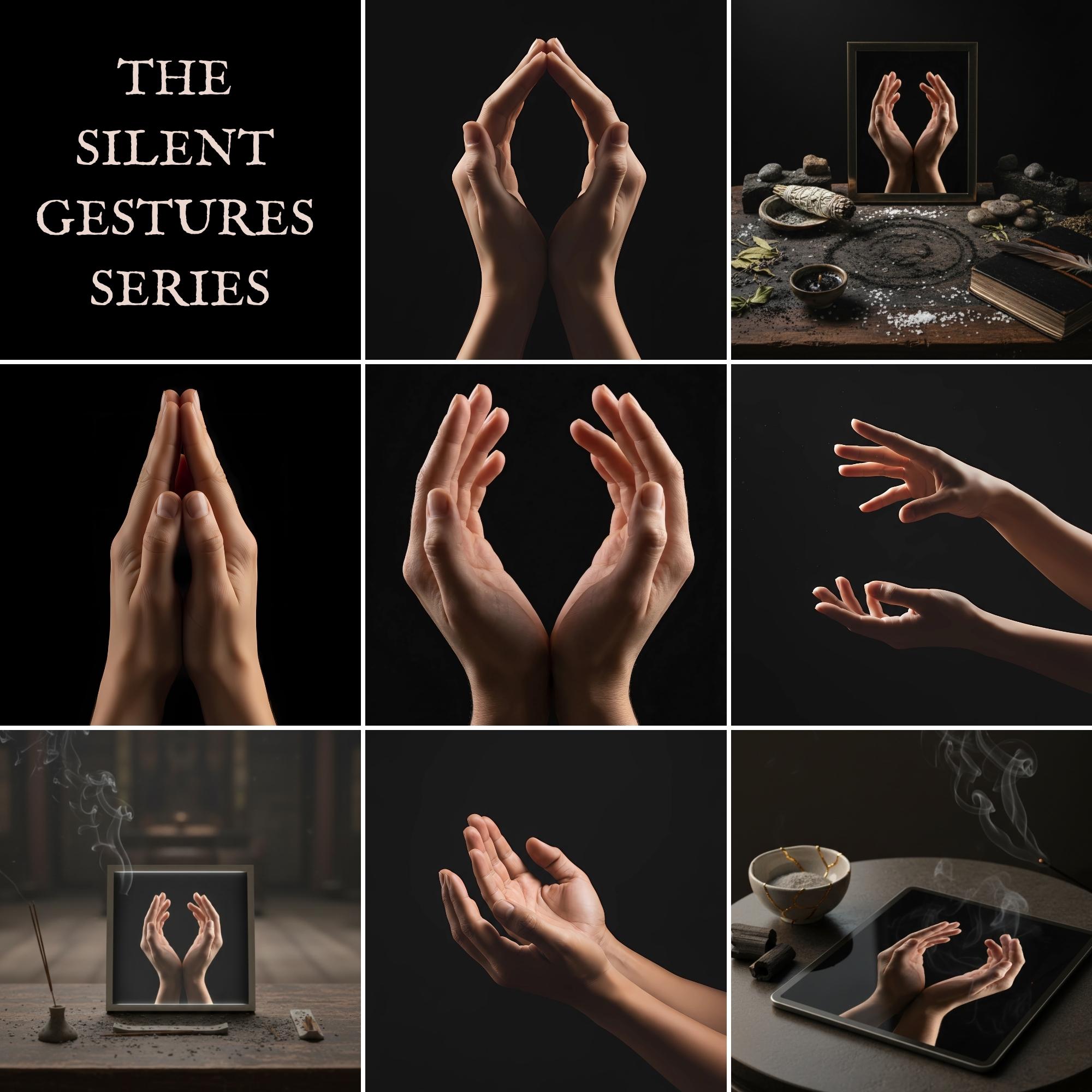 The Hold — Silent Gesture II Printable Ritual Image & Ceremonial Guide ...