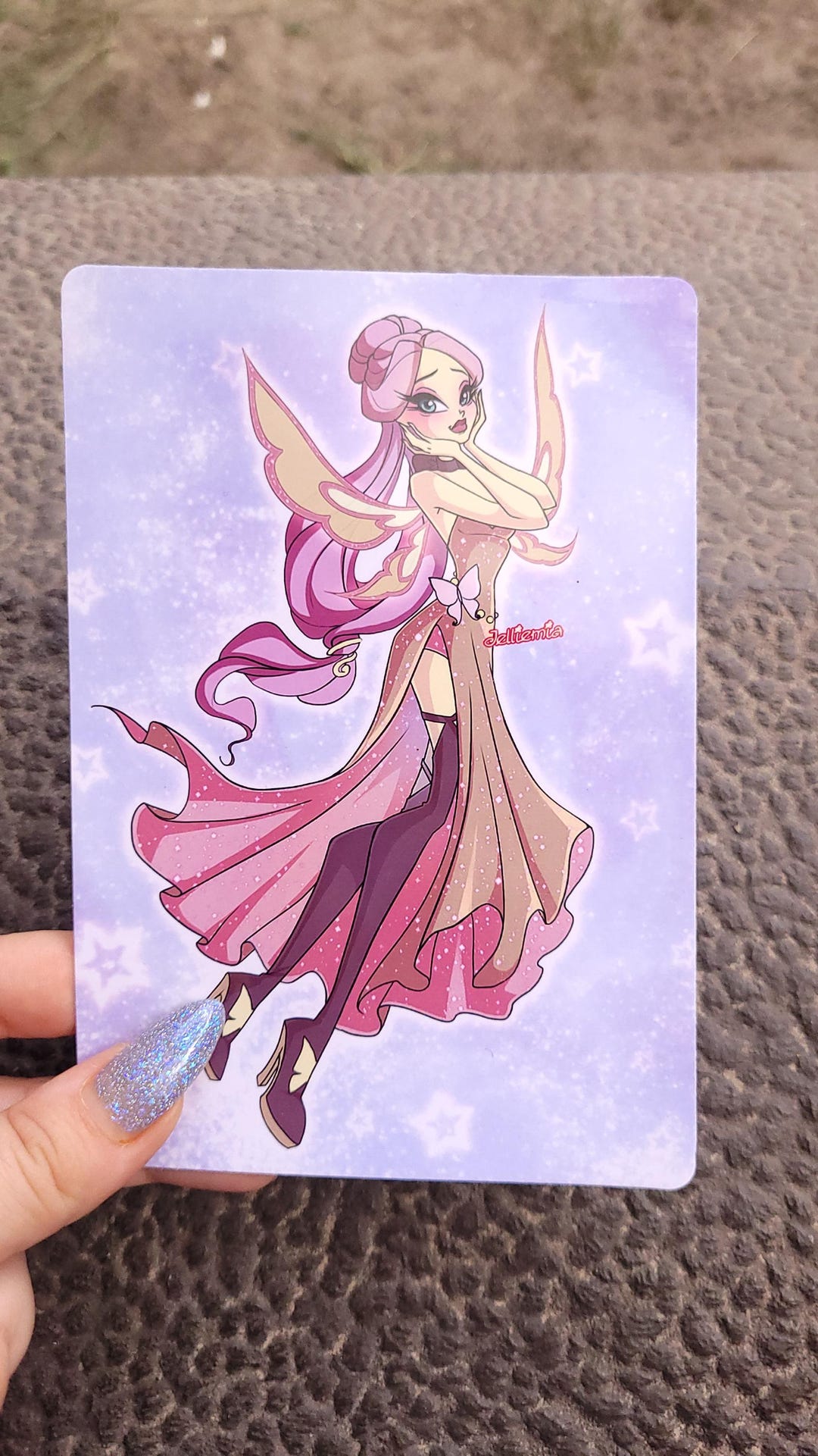 My Little Fairy Pony Print - Etsy