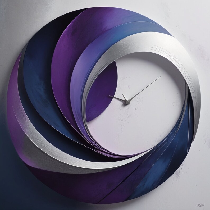 Serenity Flow - Minimalist Abstract Art Print | Soft Gradient Colors ...