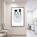 Eye Chart Poster - Vision Test Sign - Home Vision Test - Eye Doctor ...
