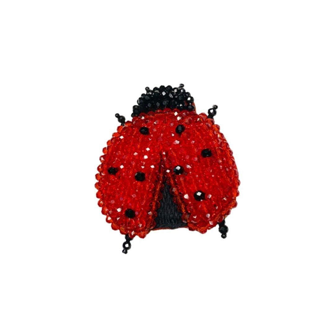 Ladybug Pin, Bead Brooch, Gift for Her, Gift for Mom, Gift, Brooches ...