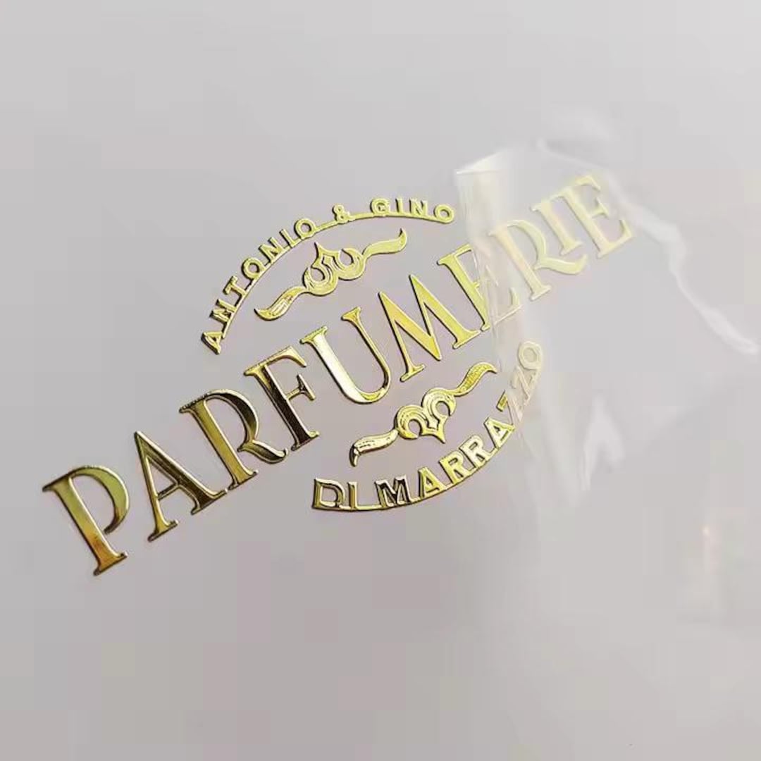Custom Metallic Transfer Labels – UV Metal-look Stickers | Personalized ...