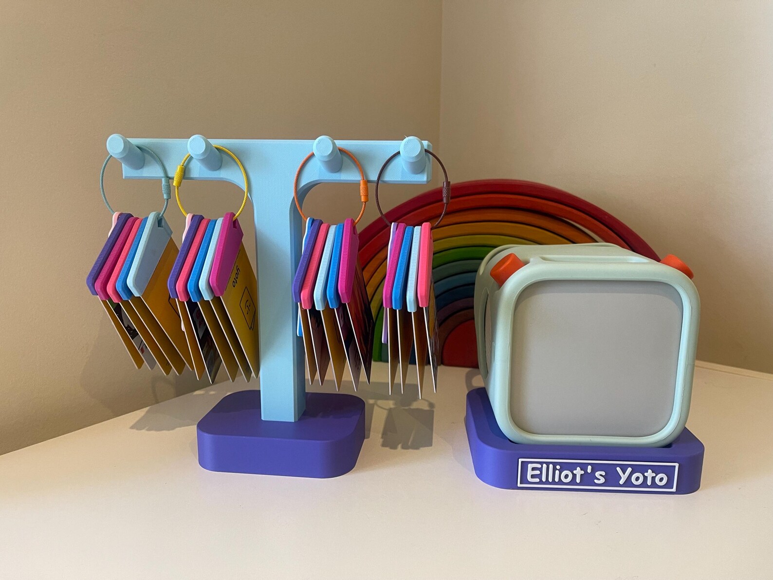 Yoto Interlocking/original Card Clip Stand - Etsy