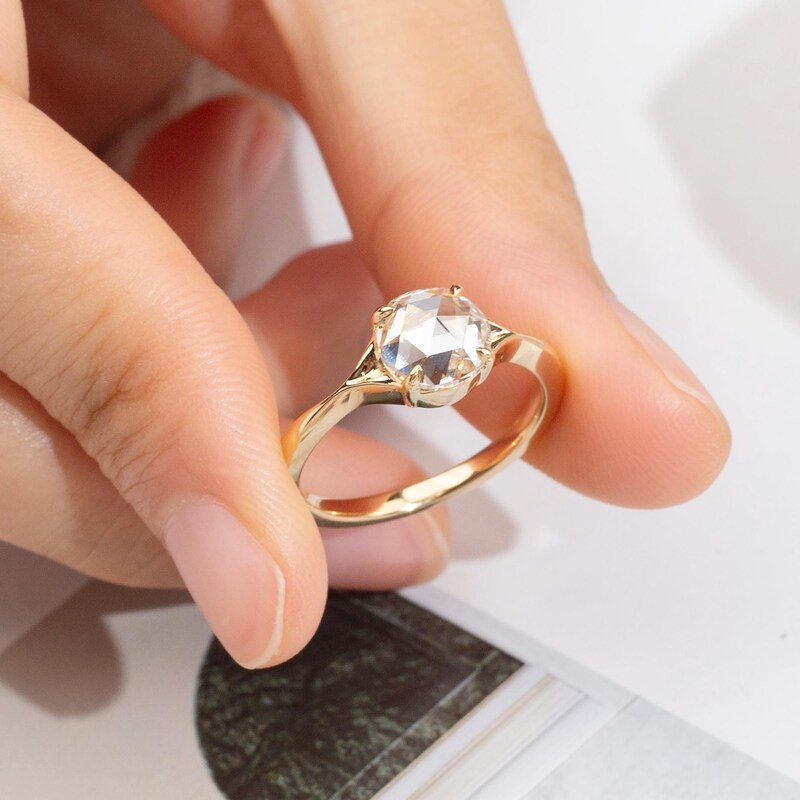 Ethereal Engagement Ring - Etsy