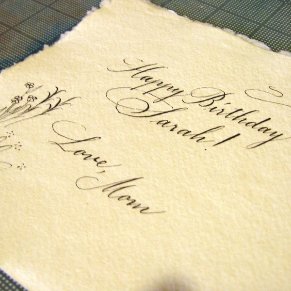 Fancy Handwriting - Etsy