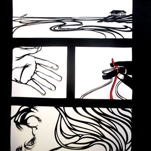 And Here is Your Lanyard - Panel Papercut Inspired by Billy Collins ...