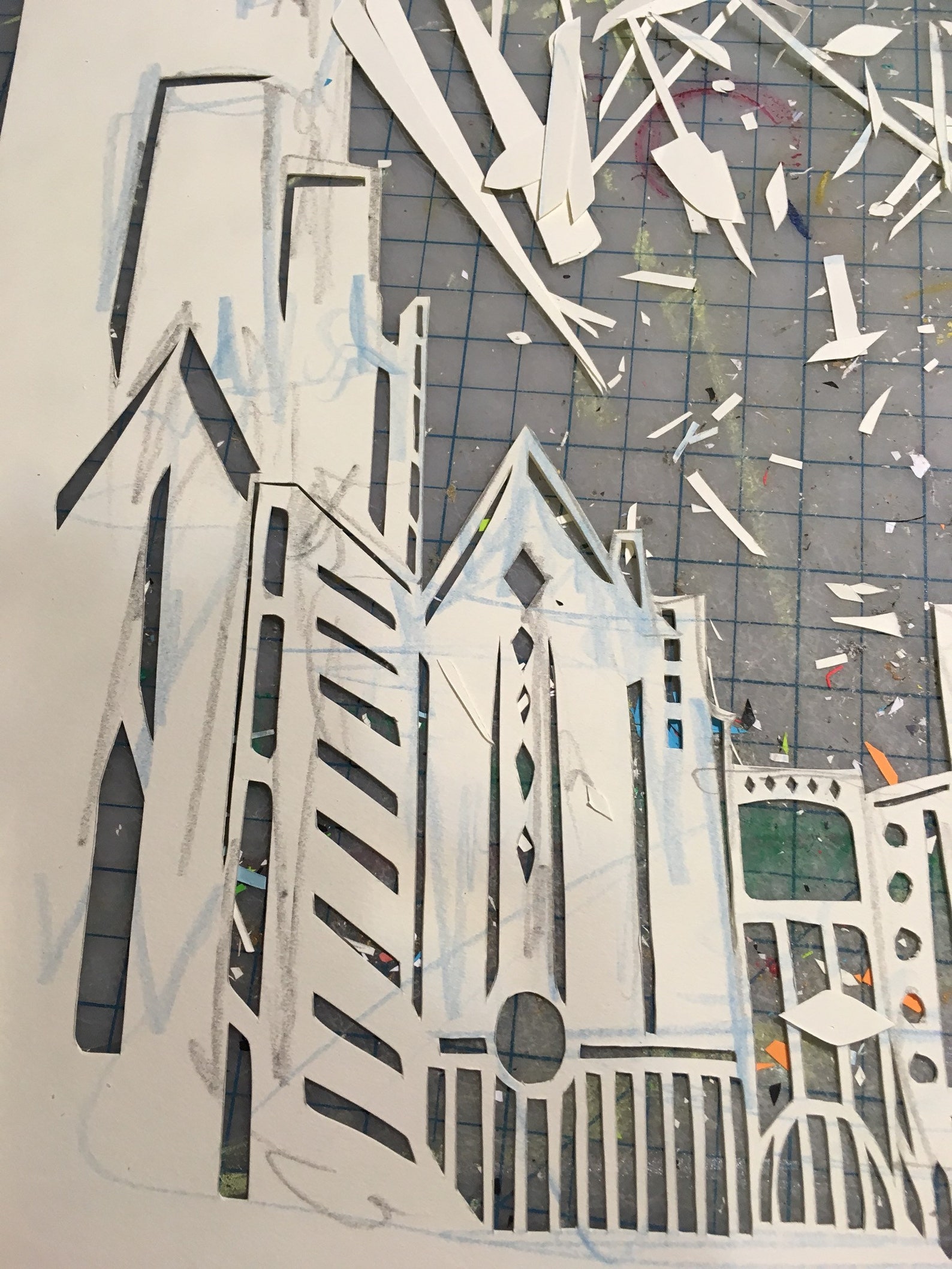 Papercut Art Gift for Realtor or Urban Planner Genesis 23 - Etsy