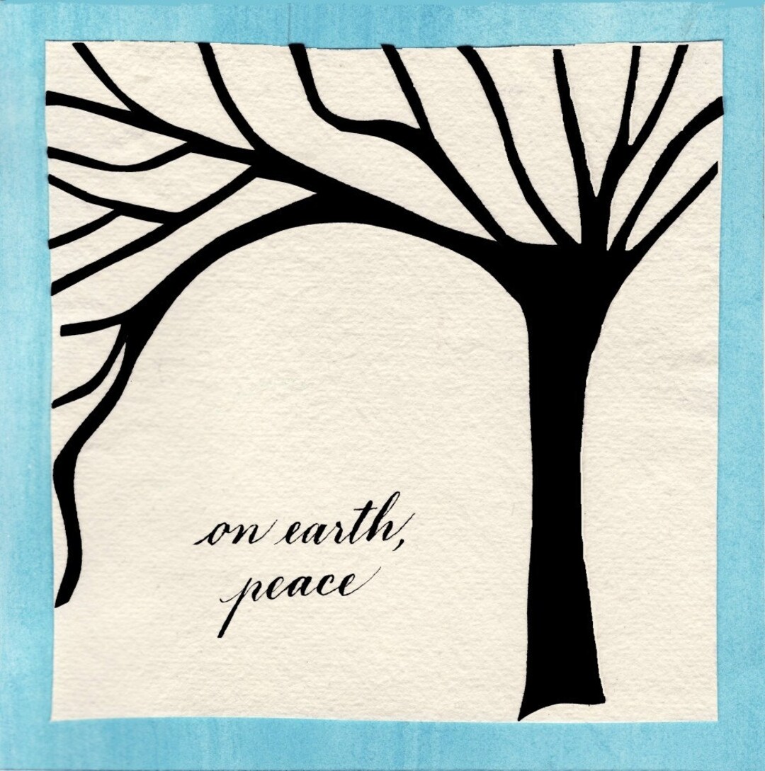 On Earth, Peace - Cards - 6x6 Inches - With Envelopes - Set of 6 Prints ...