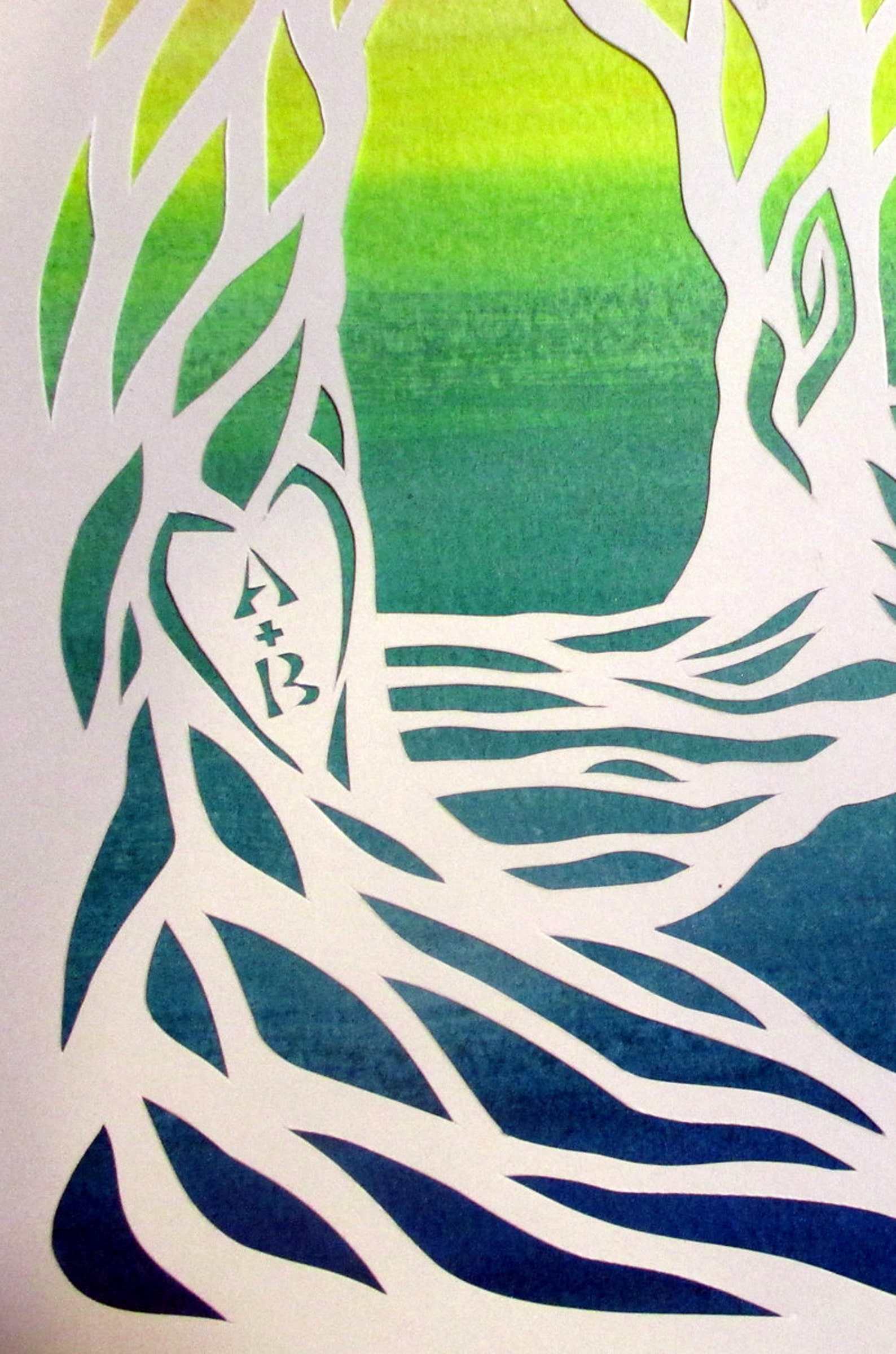 Sunrise Path Papercut Ketubah - Calligraphy - Wedding Artwork - Hebrew ...