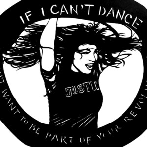 AOC Justice Revolution - Alexandria Ocasio-cortez Portrait - Dance Alex ...