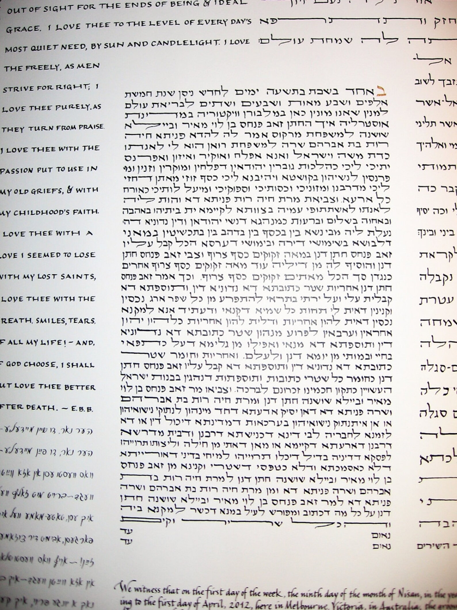 Talmud Page Ketubah - Etsy