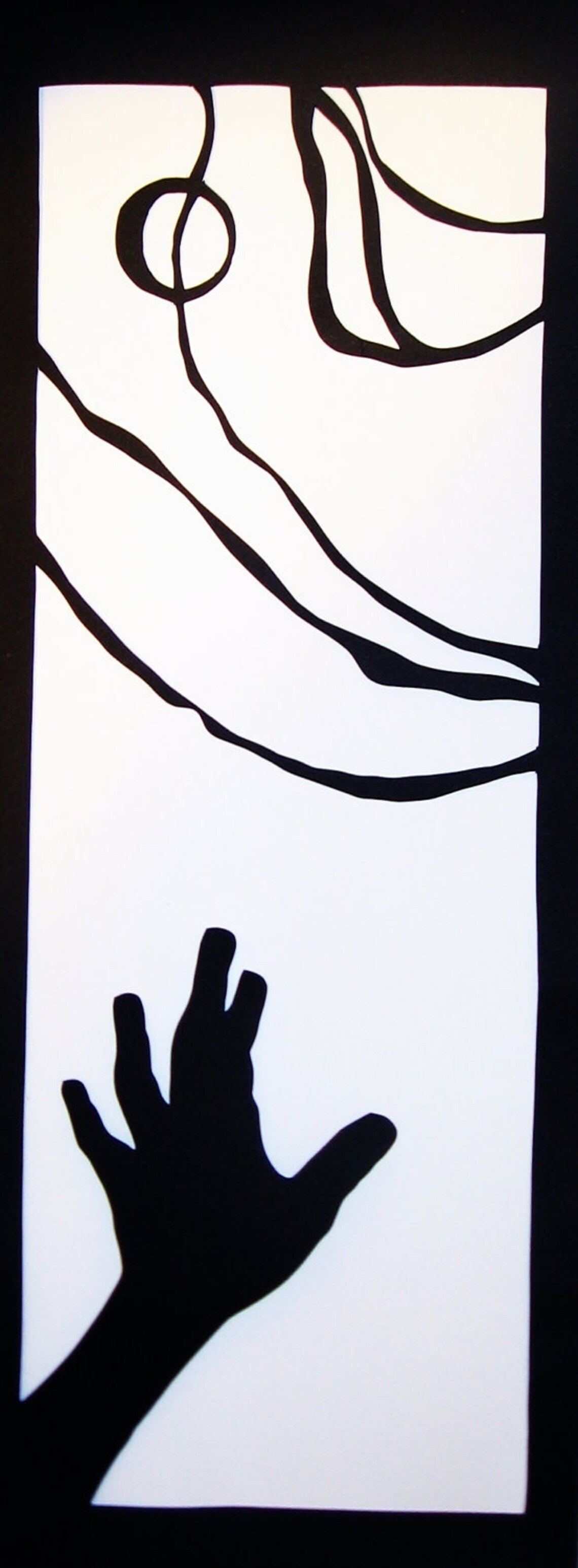 Triptych - 3 Spring Notations on Bipeds - Papercut Artwork in Black and ...
