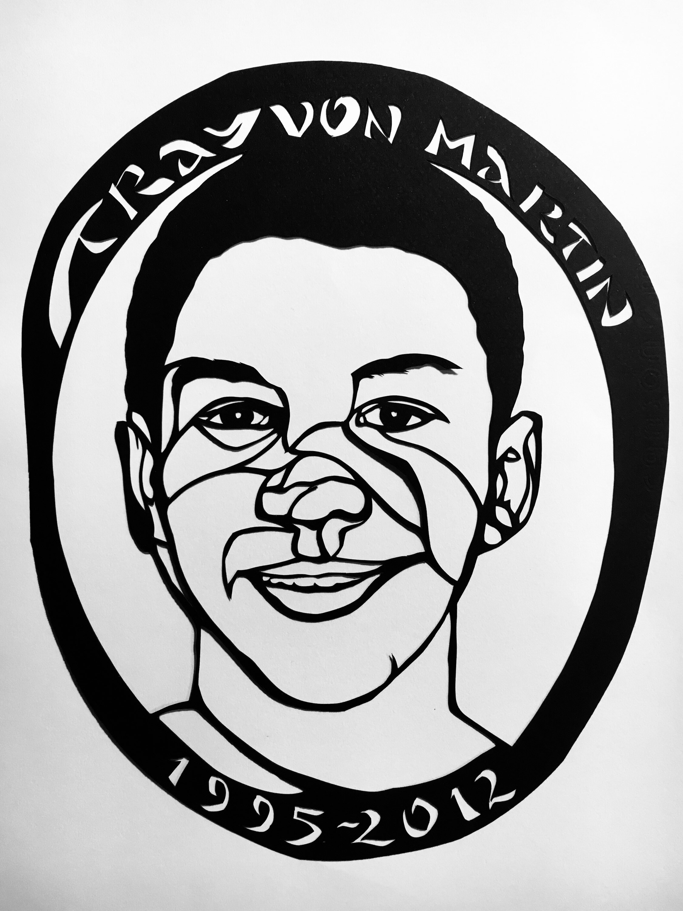 George Zimmerman Painting Of Trayvon Martin