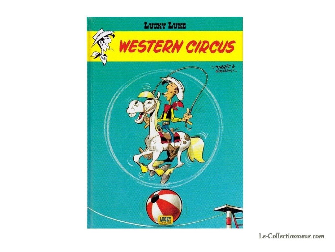 Comic Strip Lucky Luke western Circus - Etsy