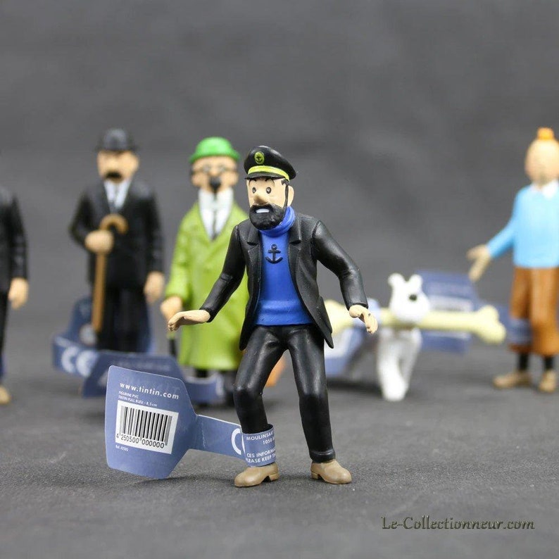 Captain Haddock Figurine - Etsy