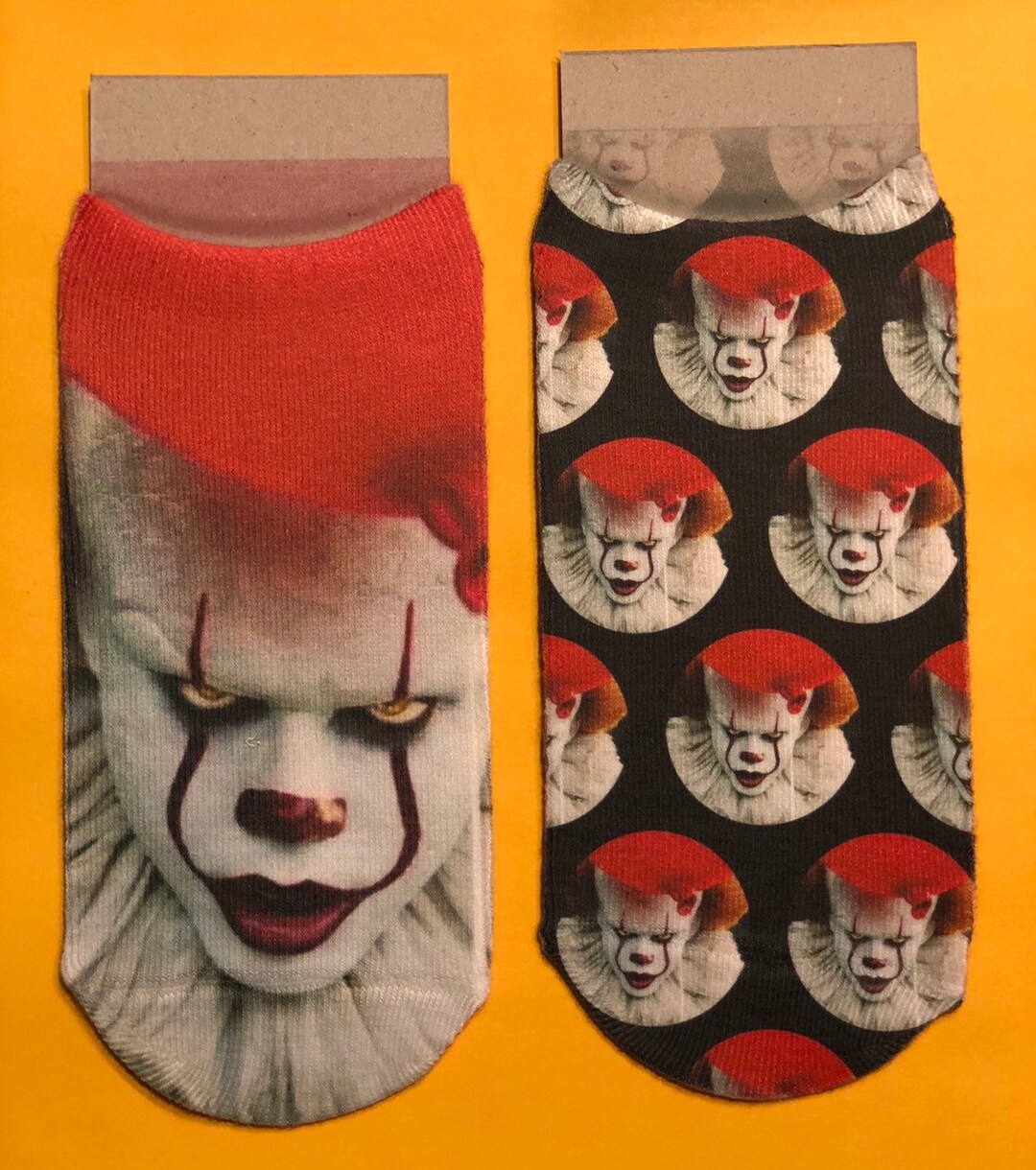 Pennywise it No Show Socks - Etsy