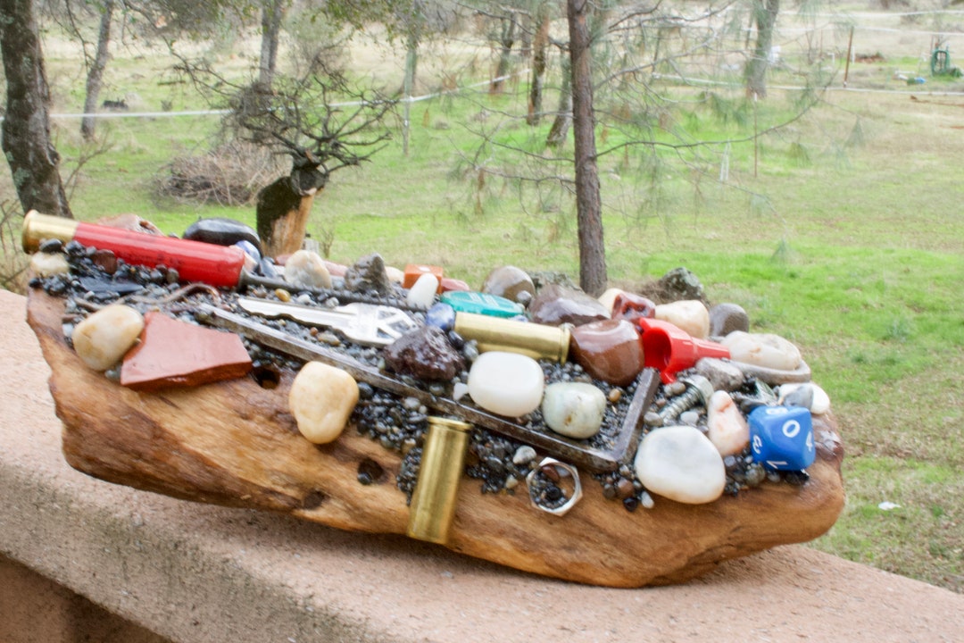 Stone Toad House, Frog House, Manly Theme Functional Yard Art - Etsy