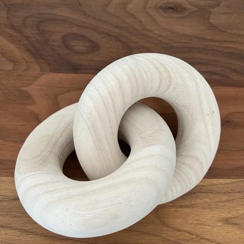 Wood Chain Coffee Table - Etsy