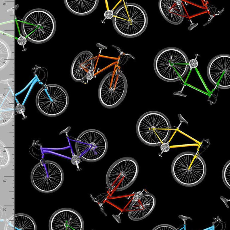Bicycle Fabric - Etsy