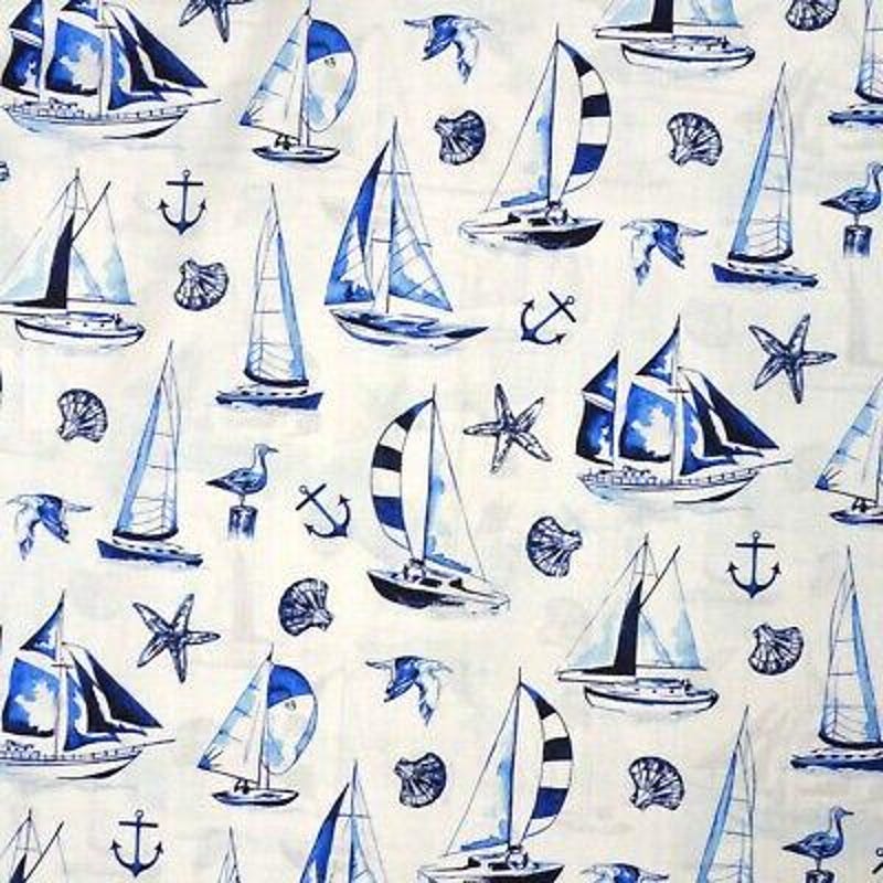 Nautical Fabric - Etsy