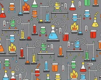 Chemistry Fabric - Etsy