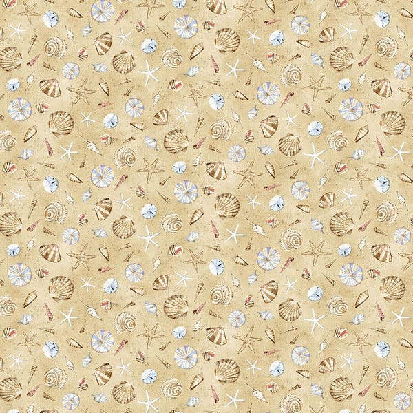 Beach Theme Fabric - Etsy