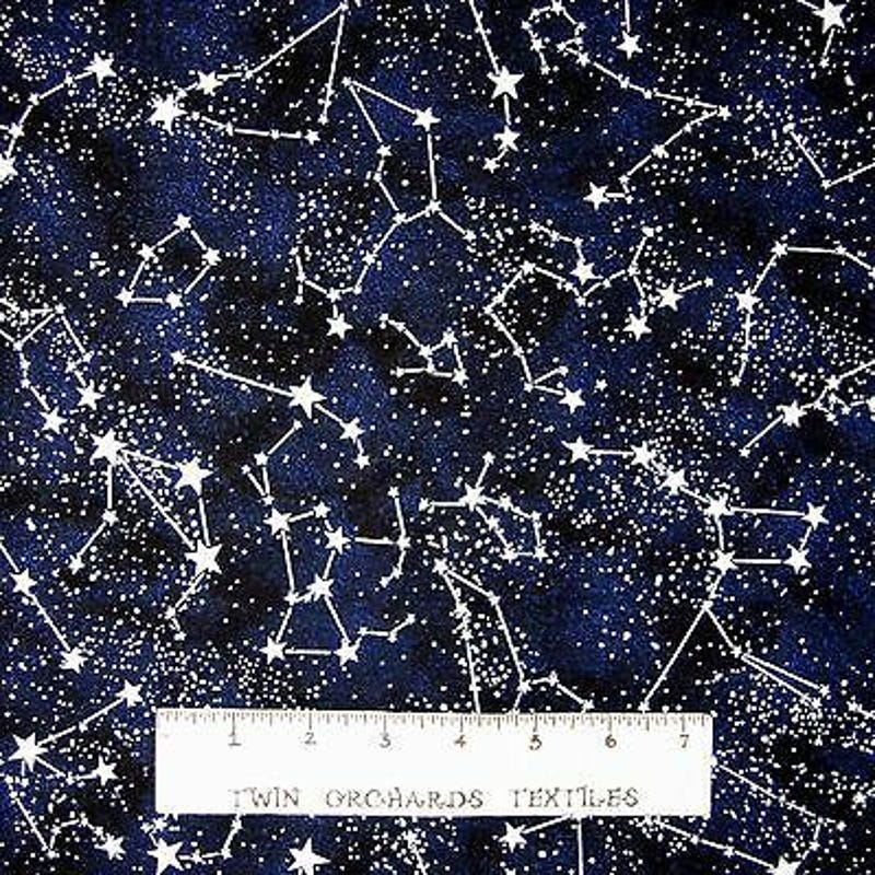 Constellation Fabric - Etsy