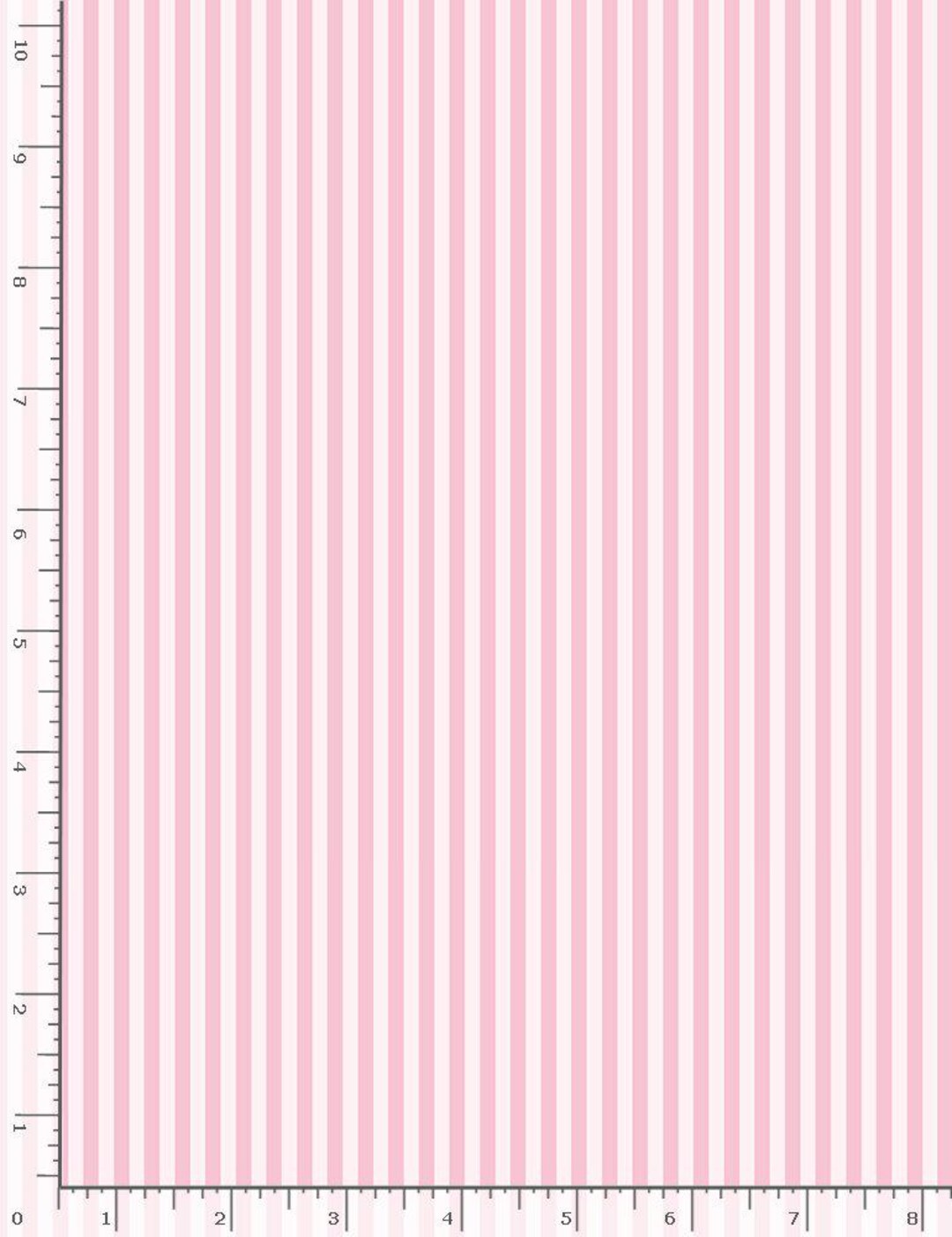 Stripe Fabric | 1/8-inch Pink Ballet White Pinstripe | Timeless ...