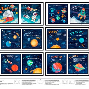 Cosmic Space Panel by Blank - Etsy