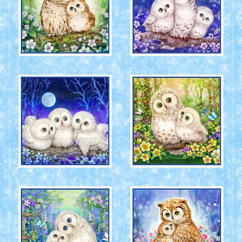 Owl Quilt Panels - Etsy