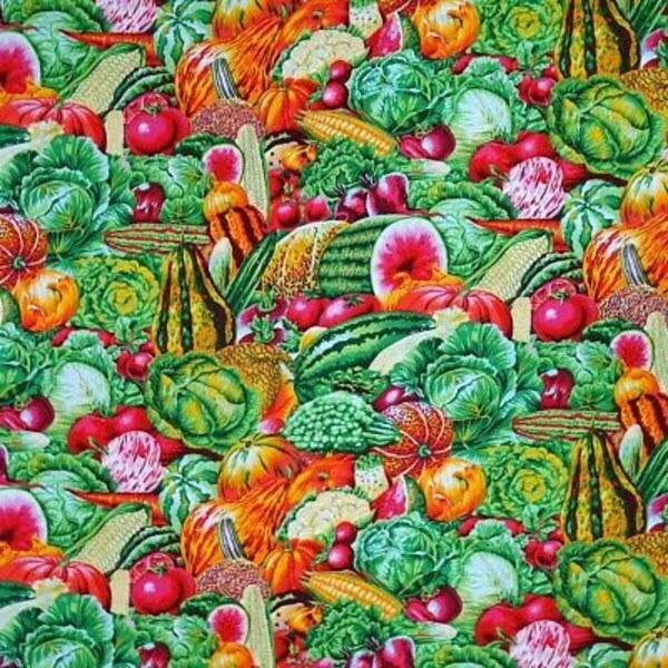 Food Fabric - Etsy