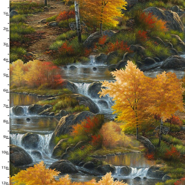 Waterfall Fabric - Etsy