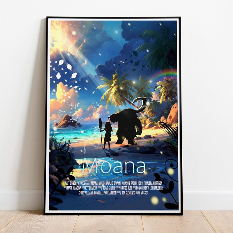 Moana Movie Poster - Etsy