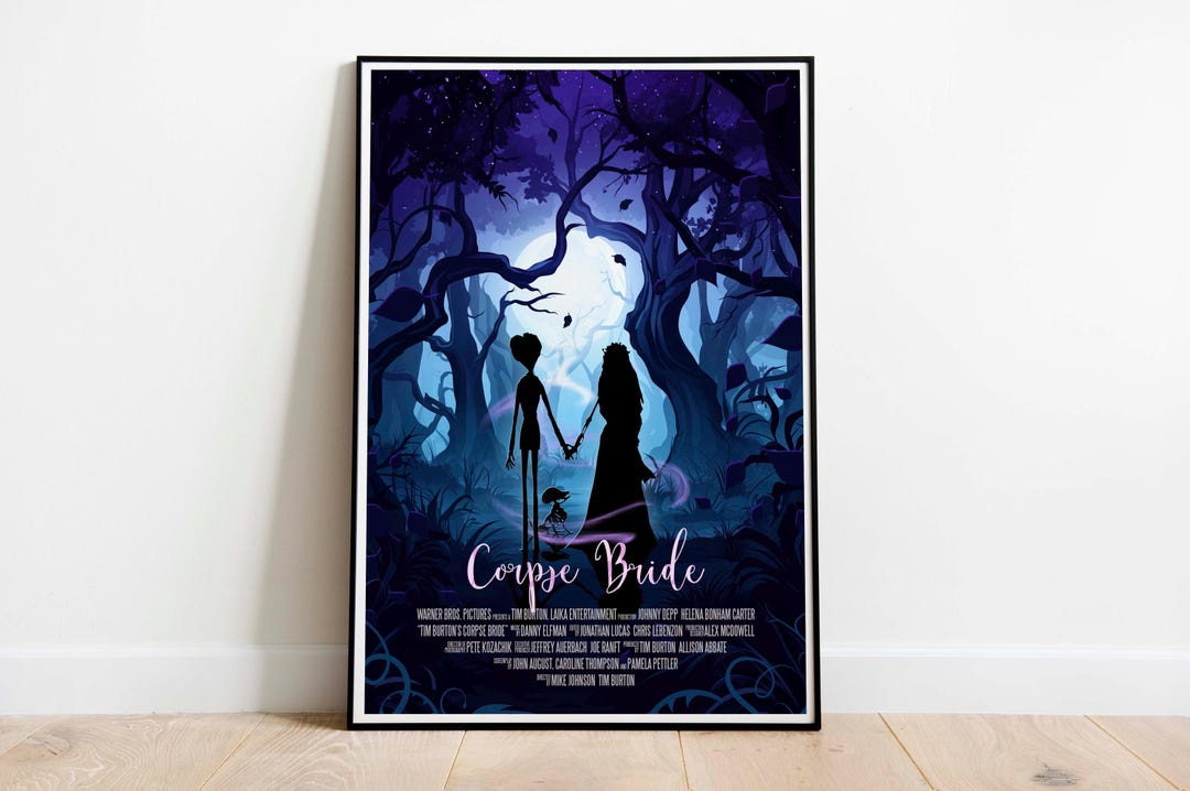 Corpse Bride Print, Corpse Bride Poster, Movie Posters, Movie Wall Art ...