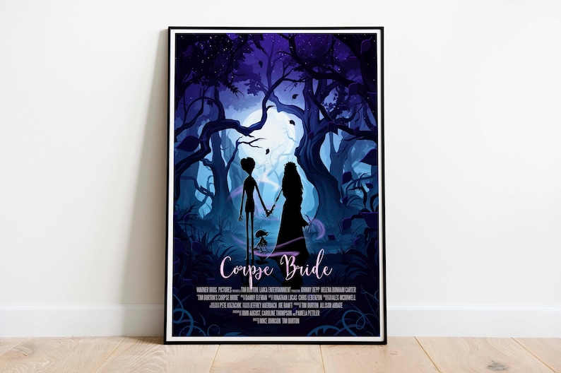 Corpse Bride Print, Corpse Bride Poster, Movie Posters, Movie Wall Art ...
