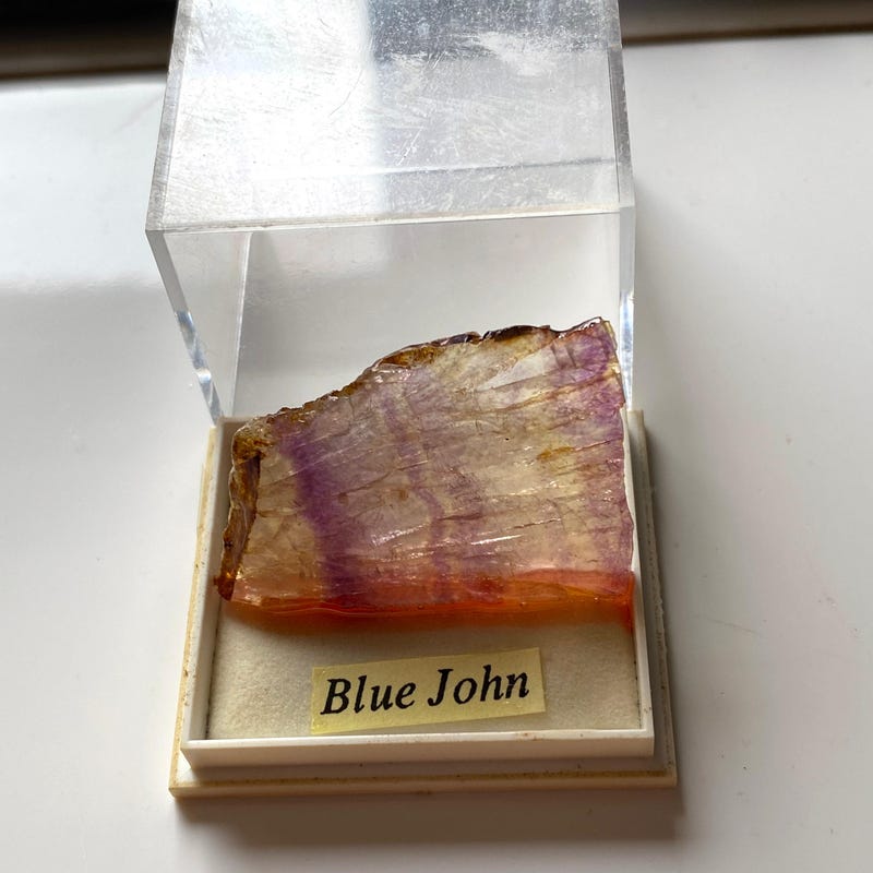 Blue John Fluorite - Etsy