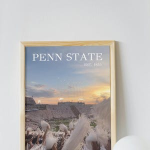 Penn State Stadium Print - Etsy