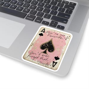 Cayde-6 Stickers - "you're My Favorite, Don't Ever Forget That" Pink ...
