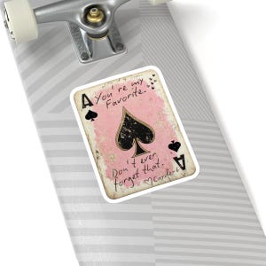 Cayde-6 Stickers - "you're My Favorite, Don't Ever Forget That" Pink ...