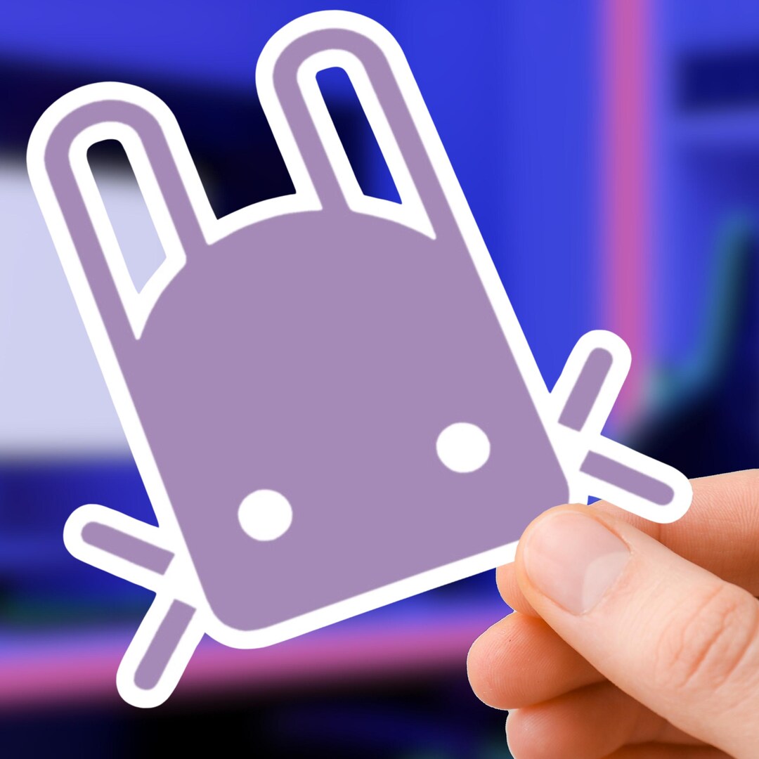 Jade Rabbit Vinyl Decal | Destiny 2 Sticker | Custom Purple Bunny Gamer ...