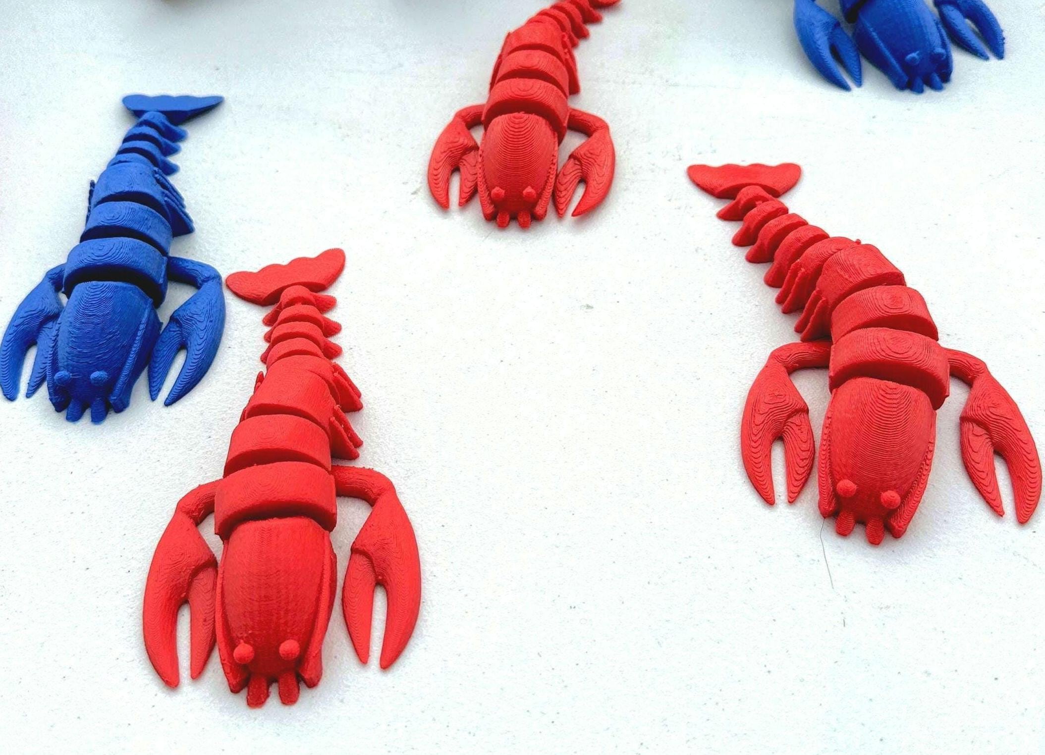 3d Printed Lobster, 3D, Fidget, Toy, Lobster, Lobster Boat, Maine - Etsy