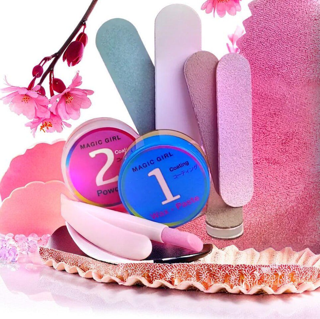 Japanese Manicure Natural Nails Polishing Nails, Naked Nails, Nail Set ...