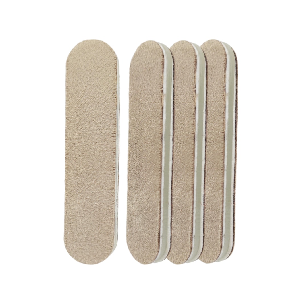 Suede Nail Polishing File, Japanese Manicure Buffer (set of 4) - Etsy