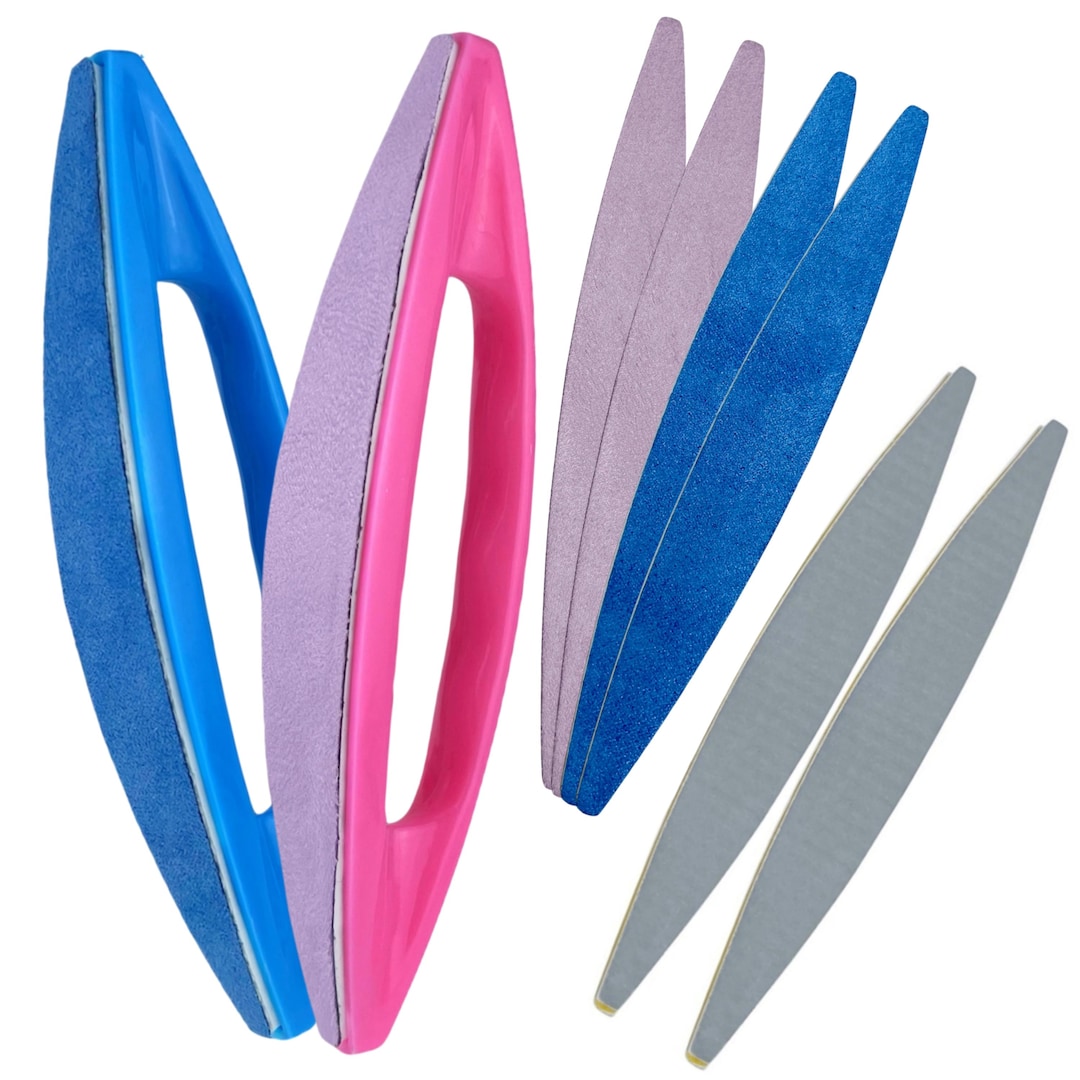 Japanese Nail Kit – Nail File Buff & Nail Polishing File, Suede Nail ...
