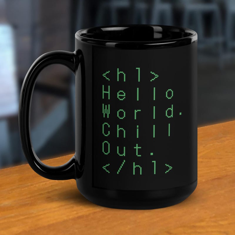 Hello World Cup - Etsy