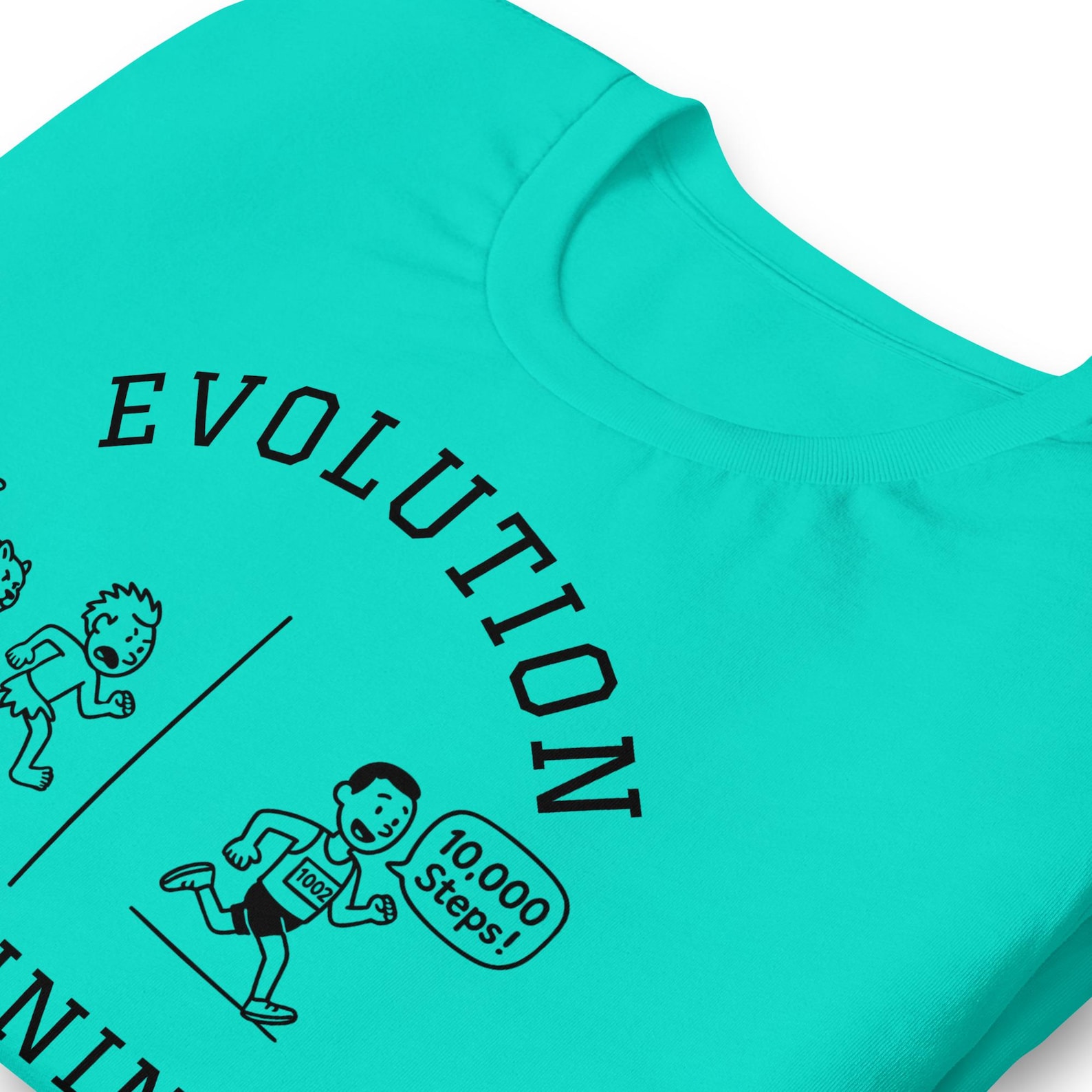 Evolution of Running Funny Runner T-shirt | Track, 5k, 10k, 15K ...