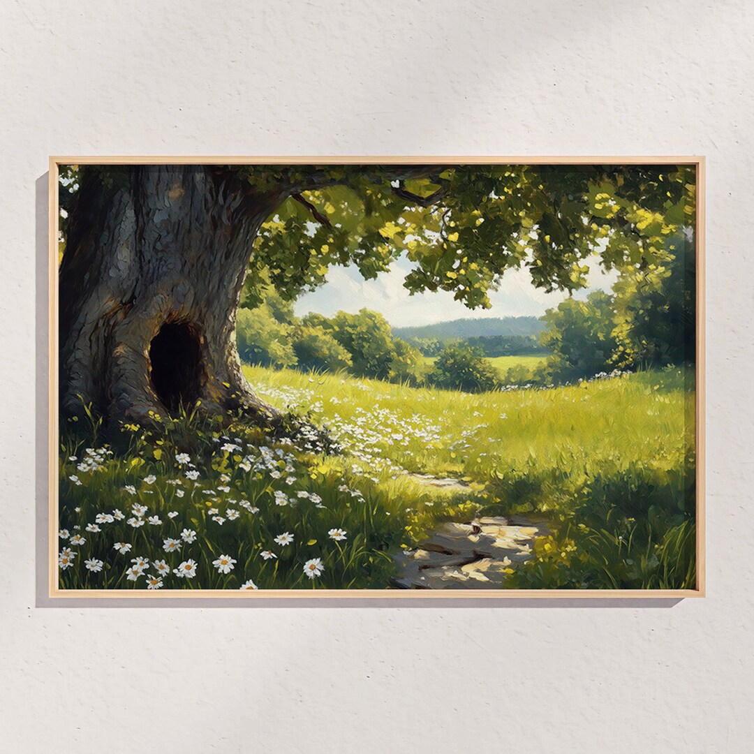 The Hollow of a Tree | Oak Tree | Idyllic | Serene Art | A Hobbit Tree ...
