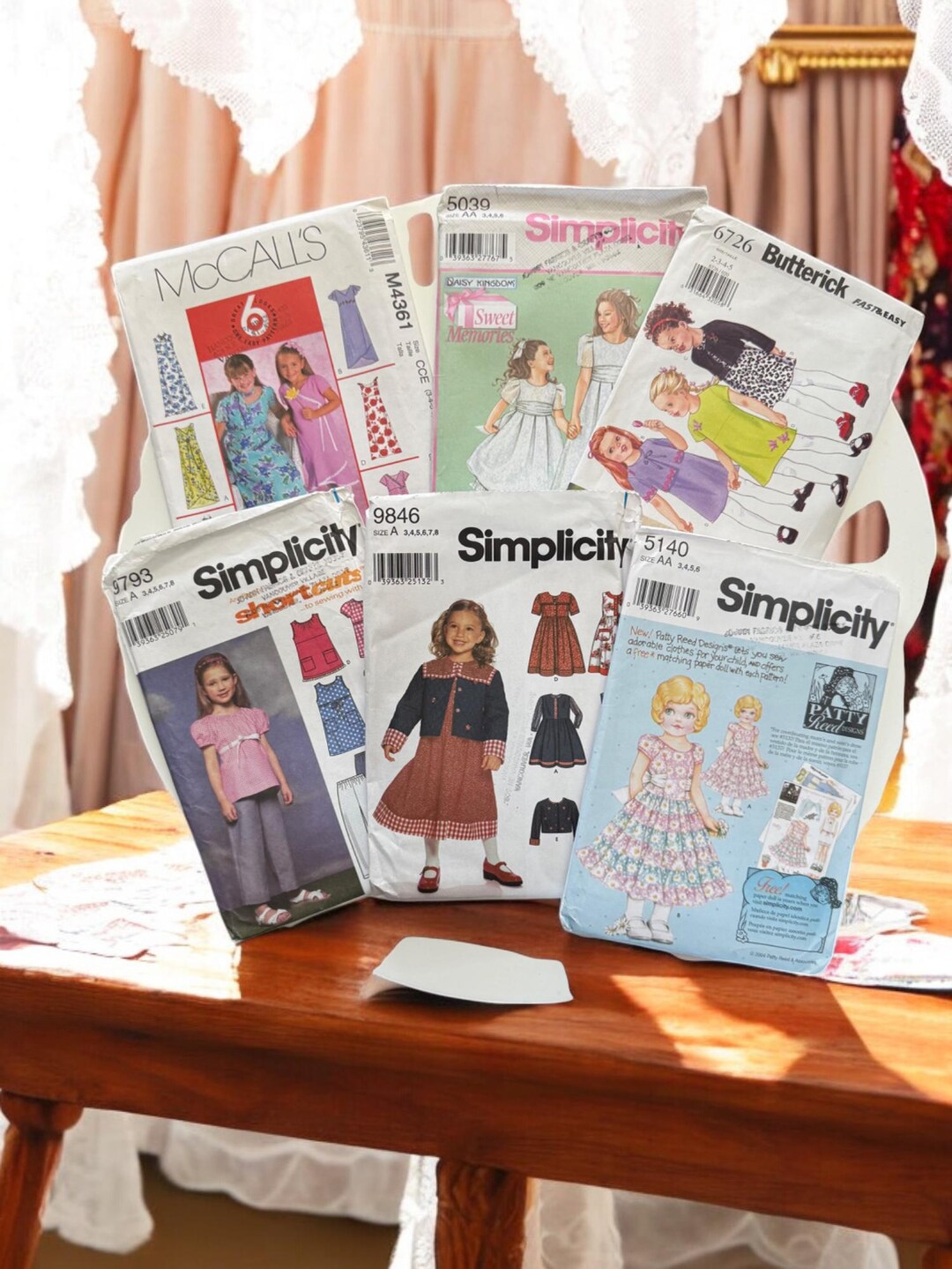 Vintage Early 2000's Girls Sewing Patterns - Etsy