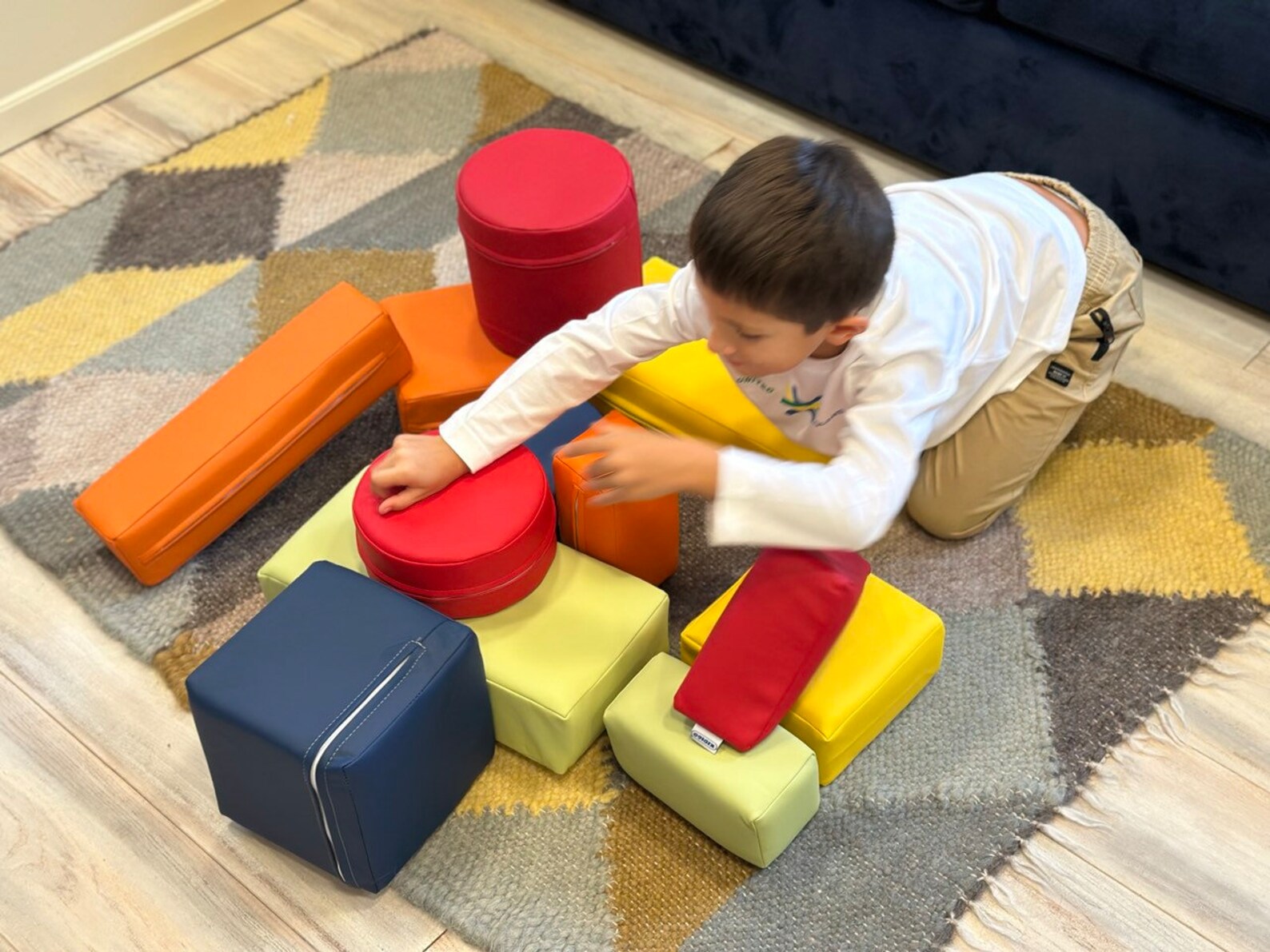 Soft Play Blocks, Soft Play Bricks Set, Montessori Foam, Soft ...