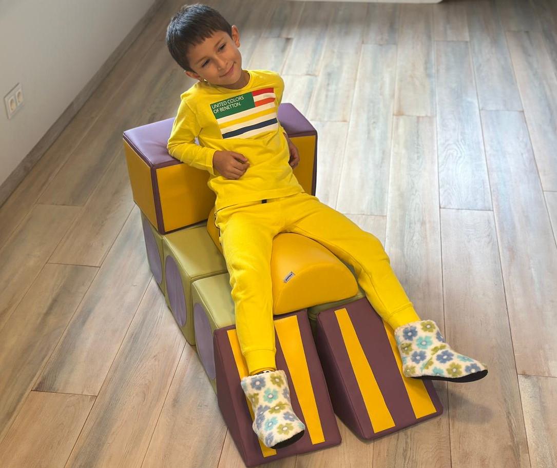 Designer Soft Modular Train KIDIGO, Soft Play Equipment, Soft Play ...